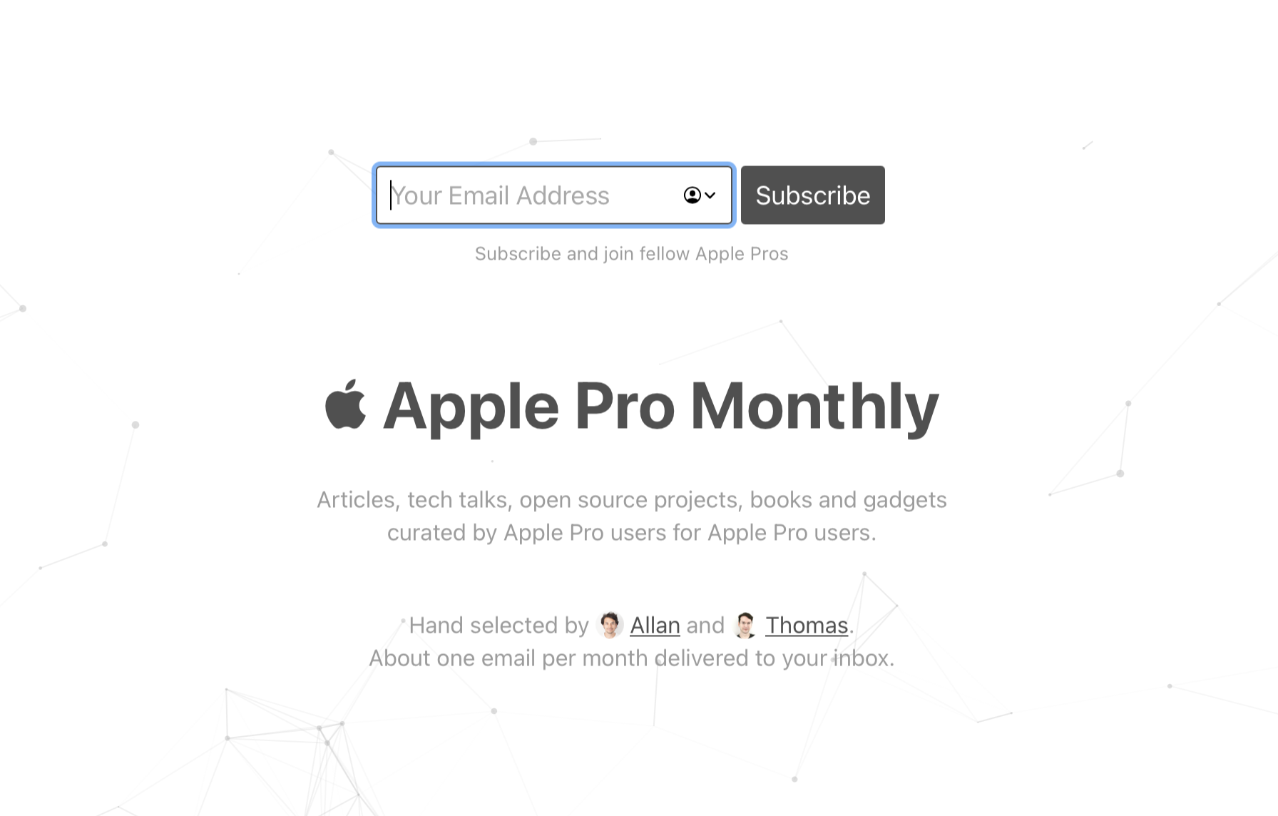 Apple Pro Monthly